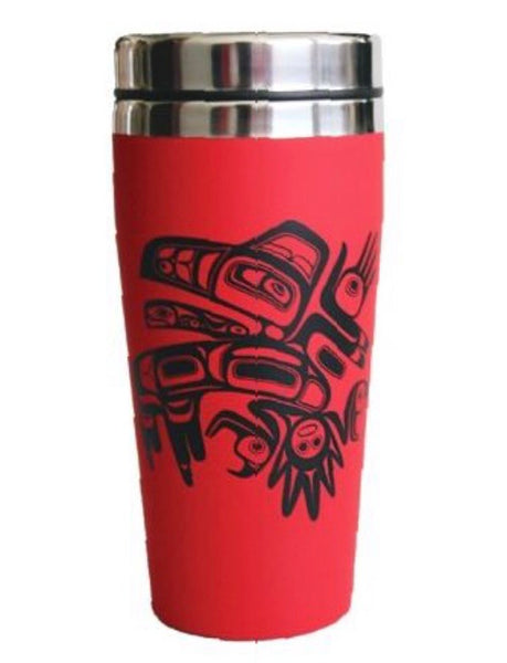 Raven, 16oz Matte Travel Mug – Bill Reid Gallery